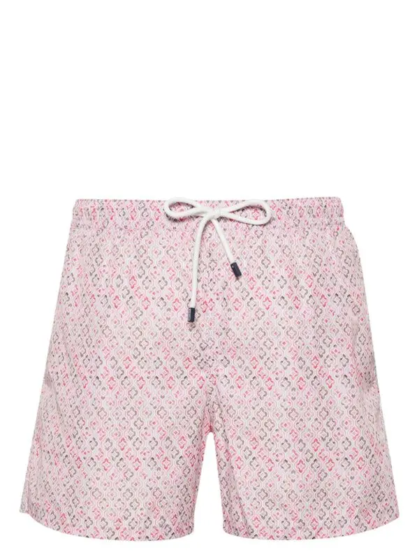 Fedeli Madeira Swim Shorts - Pink