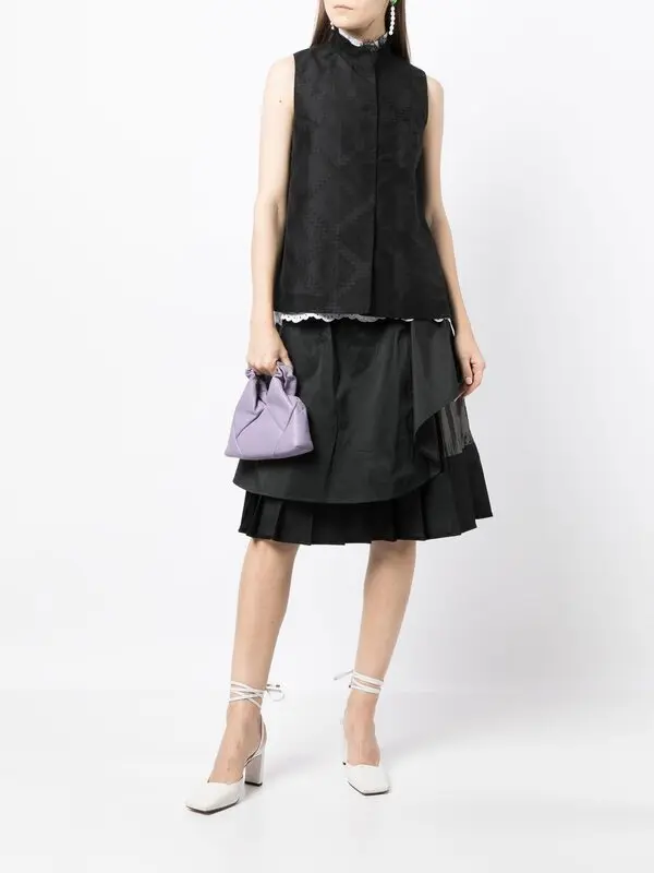 Shiatzy Chen Lace-trim Shirt
