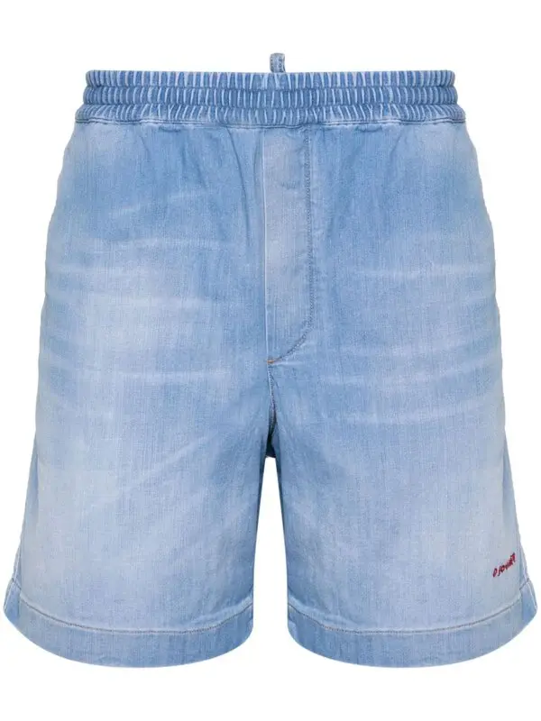 Dsquared2 Logo-embroidered Bermuda Shorts