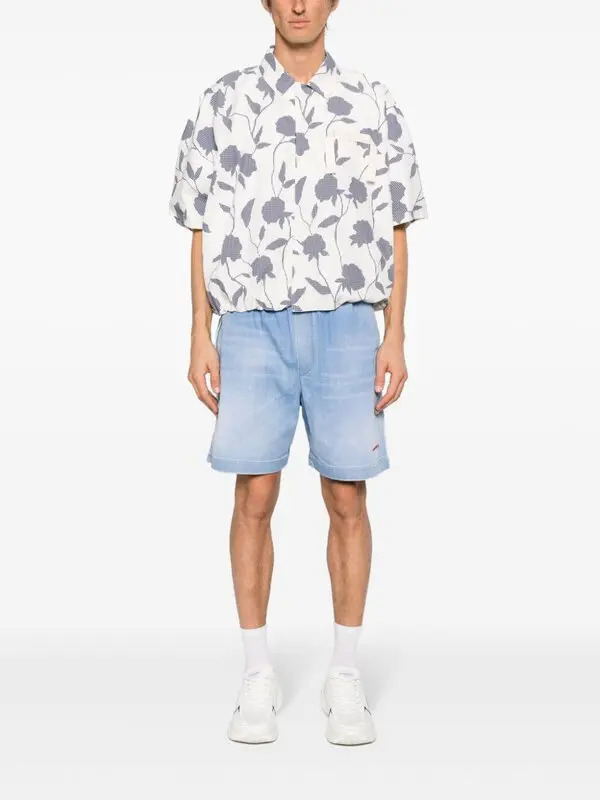 Dsquared2 Logo-embroidered Bermuda Shorts