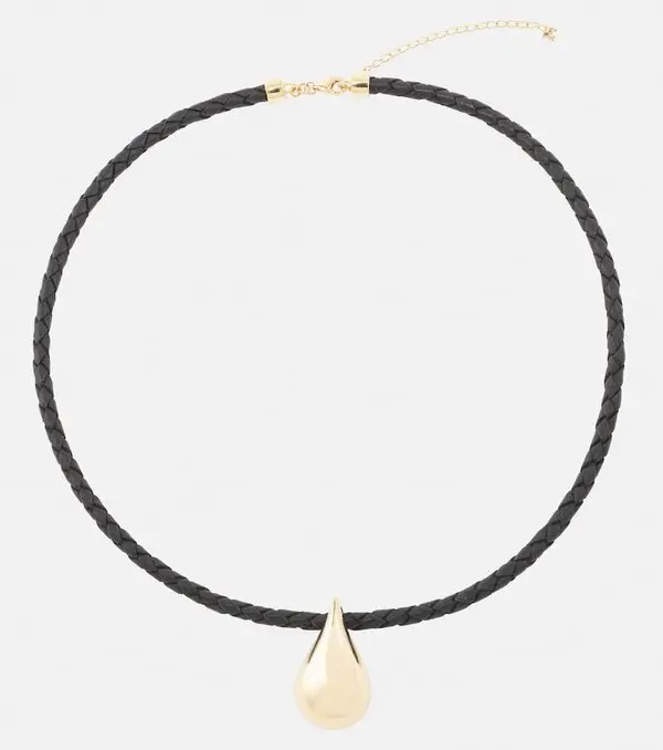 Mateo Water Droplet Necklace - Gold
