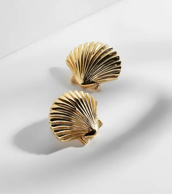 Mateo Venus Large 14kt Yellow Earrings