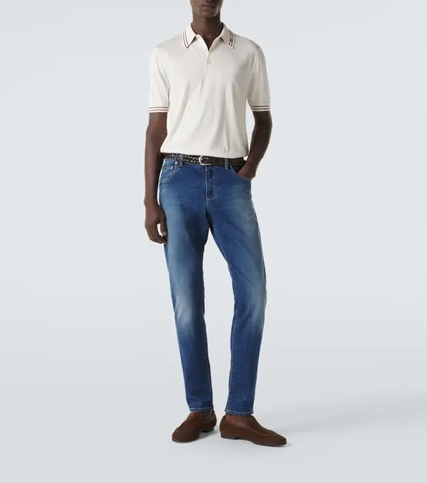 Dolce & Gabbana Mid-rise Slim Jeans