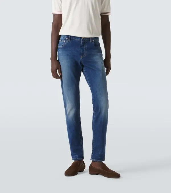 Dolce & Gabbana Mid-rise Slim Jeans