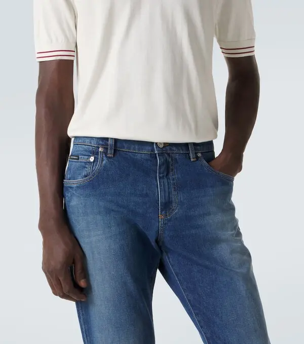 Dolce & Gabbana Mid-rise Slim Jeans