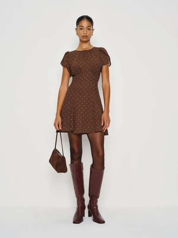 REFORMATION Lula Mini Dress