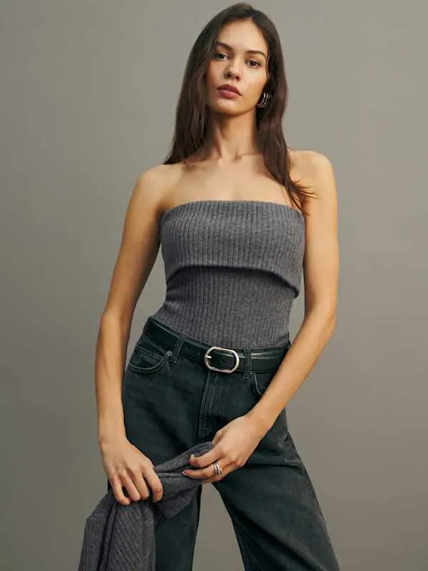 REFORMATION Quinn Cashmere Sweater Set