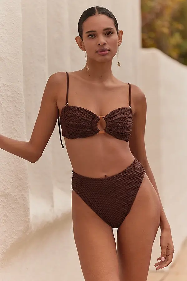 MONTCE Paula Bikini Bottom - Cocoa
