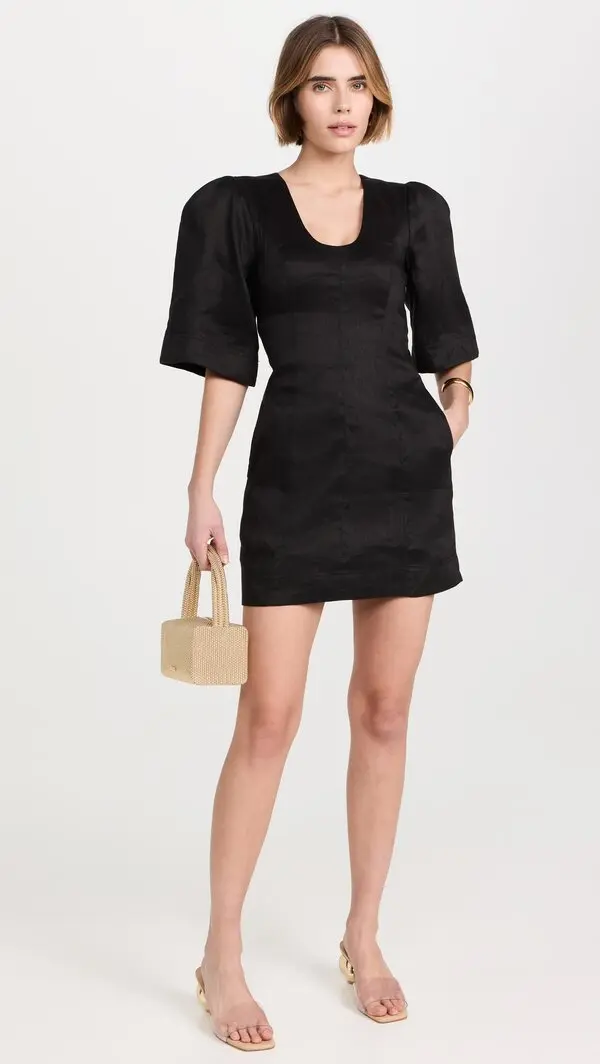 long sleeve emerald green mini dress Long Sleeve Mini Dresses at Mummy Thyme 2XL