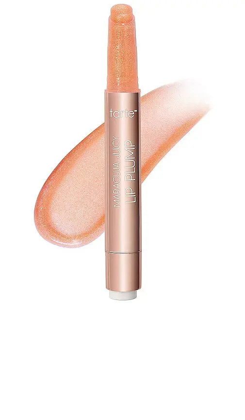 TARTE Maracuja Juicy Lip Plump Shimmer Glass - Peach Shimmer Glass