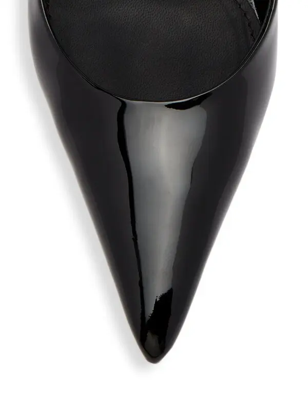 Dolce & Gabbana 60mm Leather Slingback Pumps