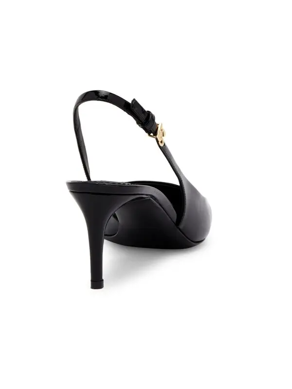 Dolce & Gabbana 60mm Leather Slingback Pumps