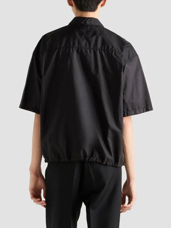 Prada Short Sleeve Light Re-nylon Shirt - Black