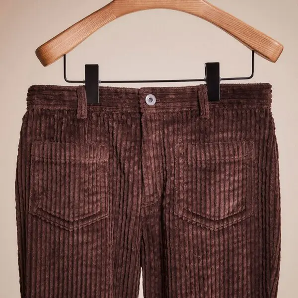Coach Restored Corduroy Pants - Dark Teak