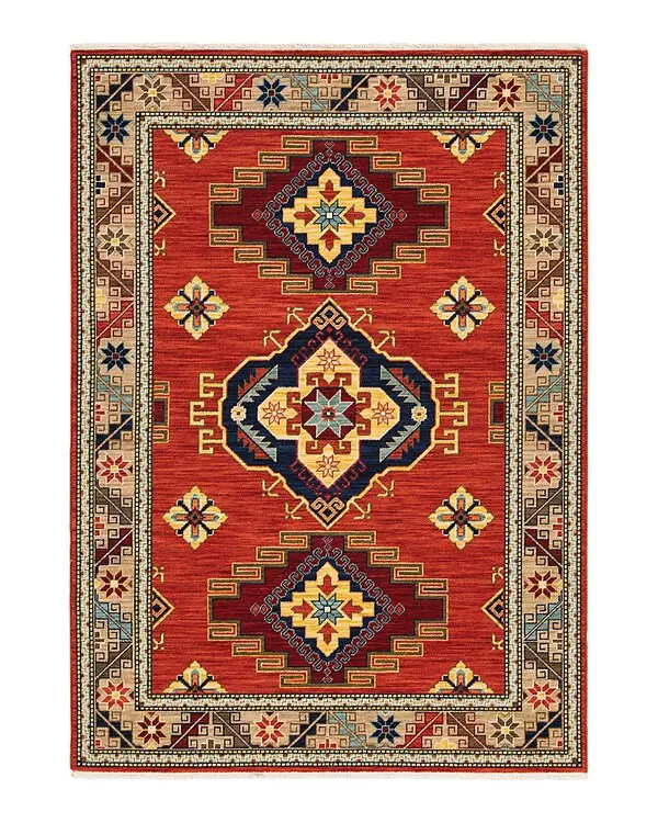 ORIENTAL WEAVERS Lilihan 5504p Runner Area Rug, 2'6 X 12 - Red/multi