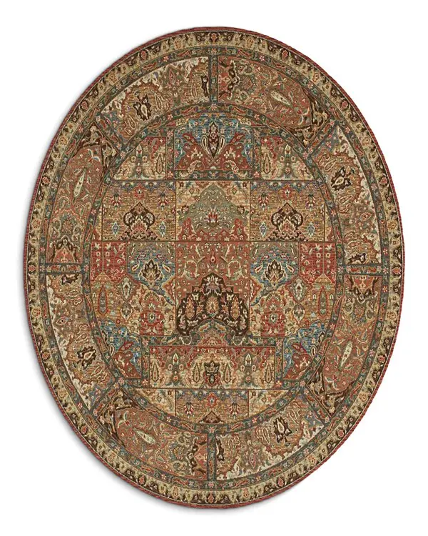 NOURISON HOME Living Treasures Li02 Round Area Rug, 7'10 Round
