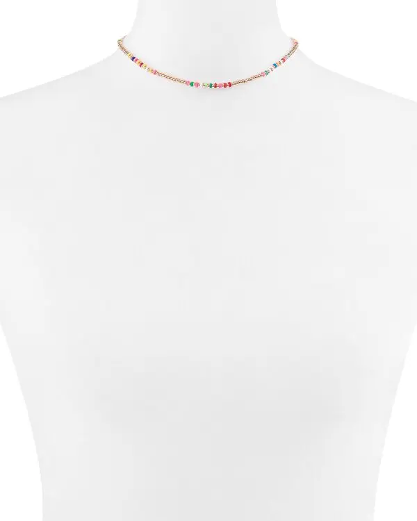 Aqua Beaded Necklace