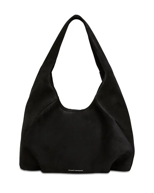 STUART WEITZMAN The Moda Hobo Bag - Black