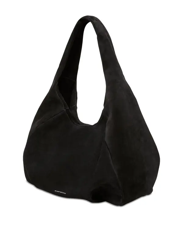 STUART WEITZMAN The Moda Hobo Bag - Black