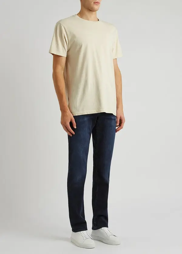 7 For All Mankind Slimmy Luxe Performance+ Jeans - Dark Blue