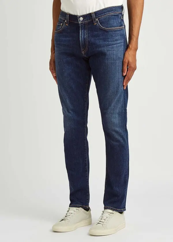 Citizens Of Humanity London Slim-leg Jeans - Dark Blue