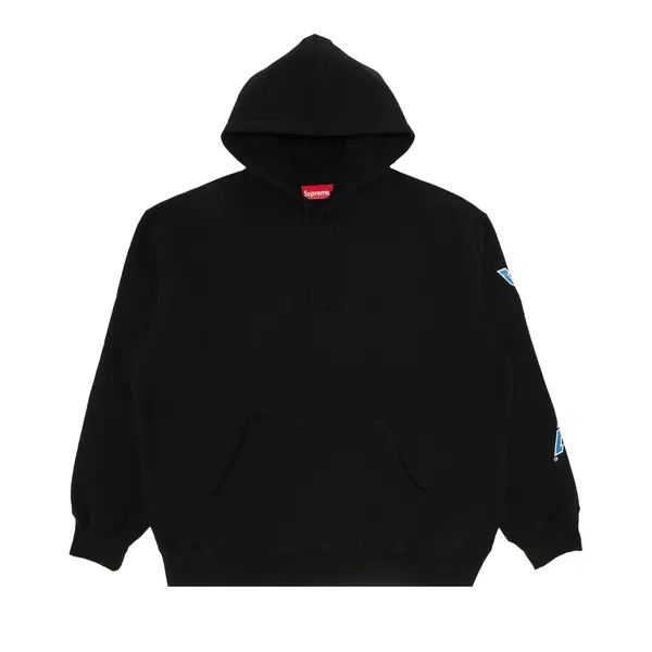Supreme Sleeve Arc Hooded Sweatshirt - Black