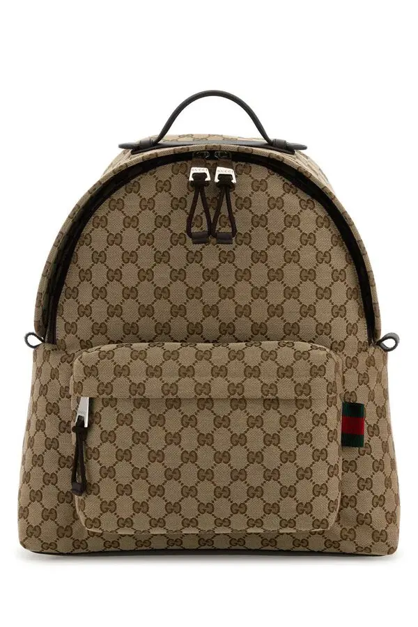 Gucci Gg Fabric Backpack - Printed