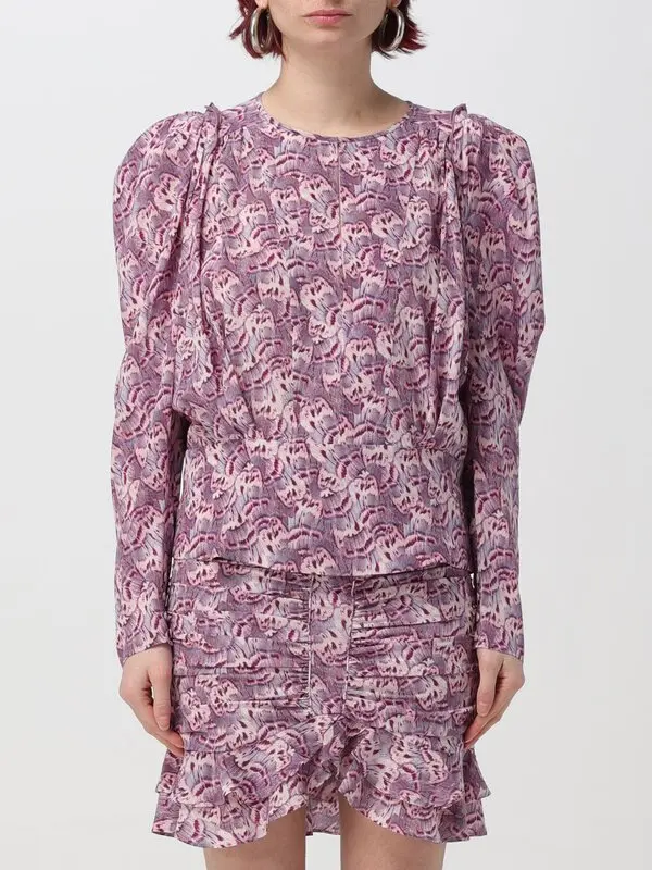 Isabel Marant Étoile Printed Blouse - Pink