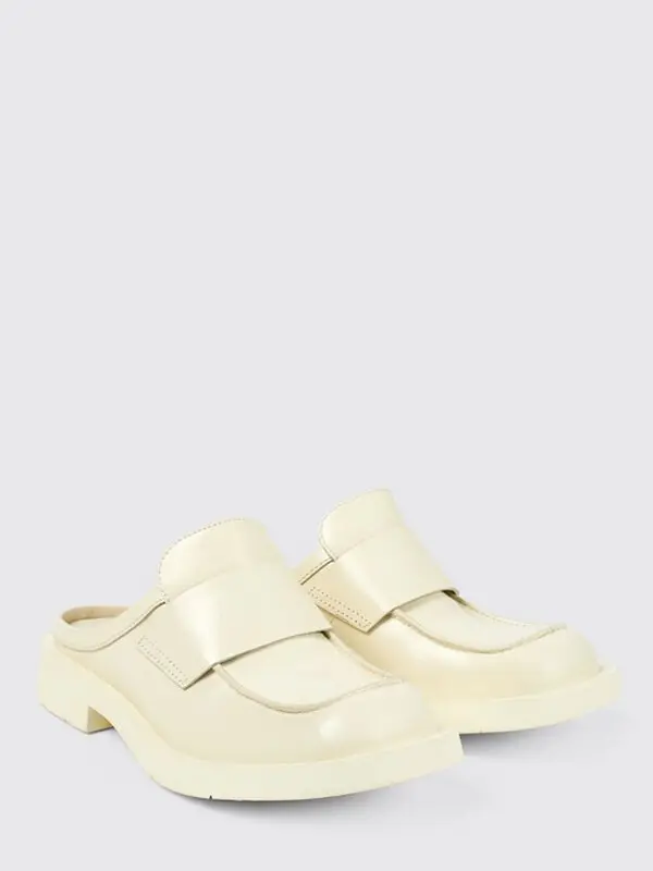 Camper Loafer Mules - White