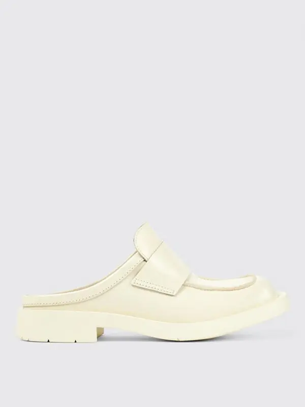 Camper Loafer Mules - White