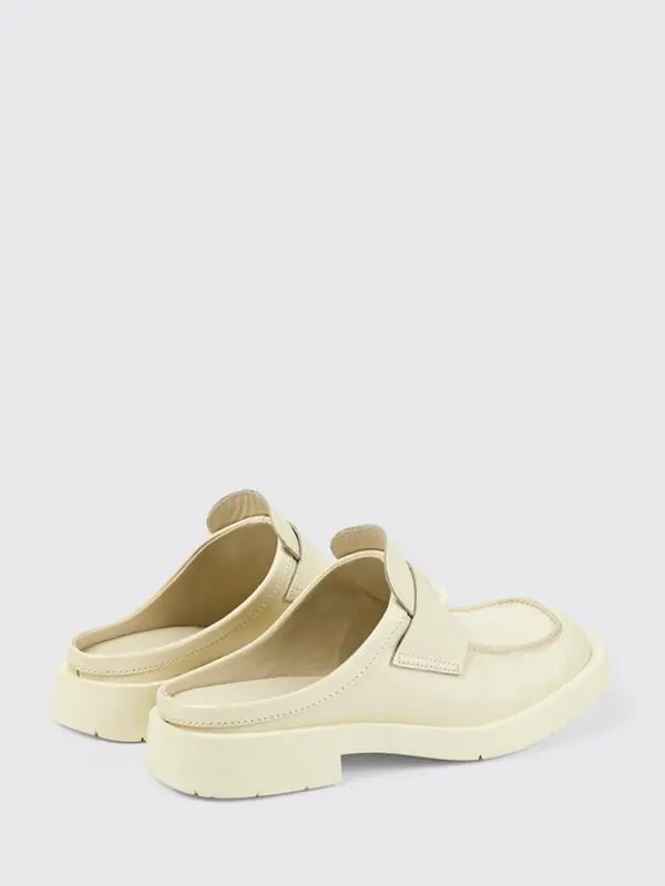 Camper Loafer Mules - White