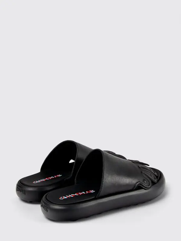 Camper Leather Sandals - Black