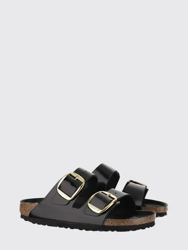 BIRKENSTOCK Heeled Sandals With Buckle Detailing - Black