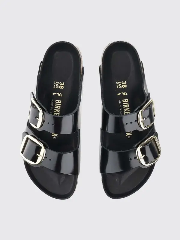 BIRKENSTOCK Heeled Sandals With Buckle Detailing - Black