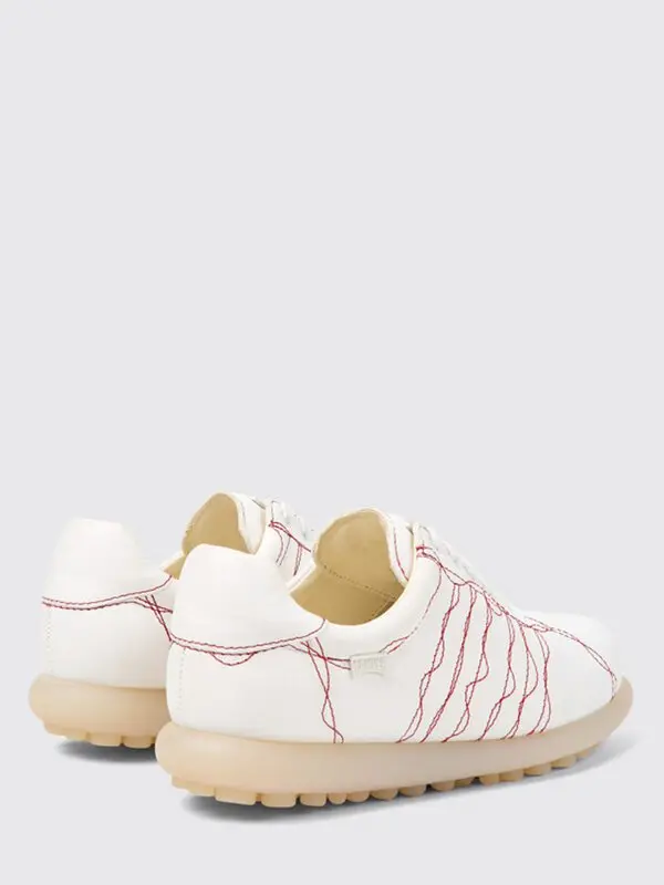 Camper Embroidered Lace-up Sneakers