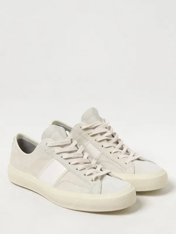TOM FORD Suede Sneakers - Beige