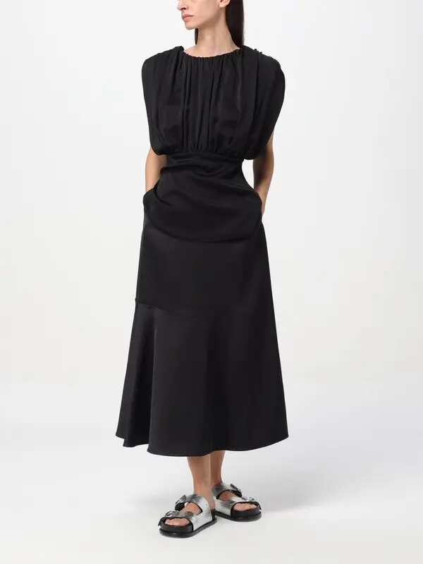 JIL SANDER Midi Skirt - Black