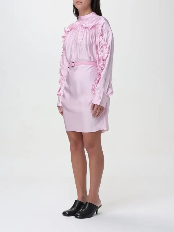 JIL SANDER Ruffled Long Sleeve Dress