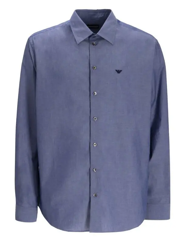 Emporio Armani Cotton Shirt - Grey