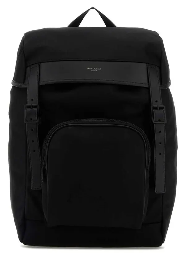 Saint Laurent City Backpack - Black