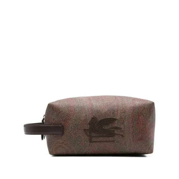 Etro Wash Bags - Brown/red