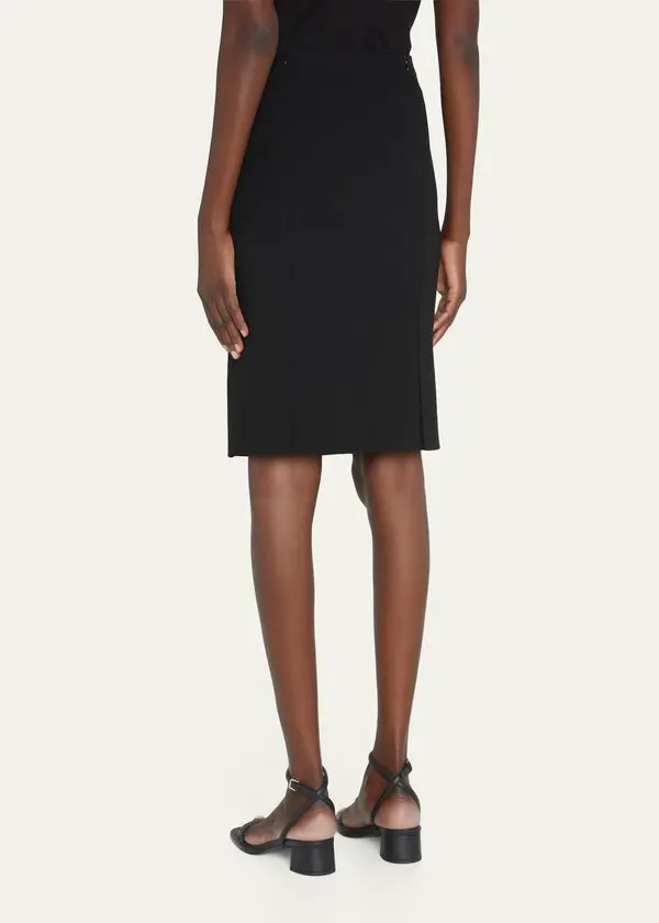 Akris Knee-length Pencil Skirt