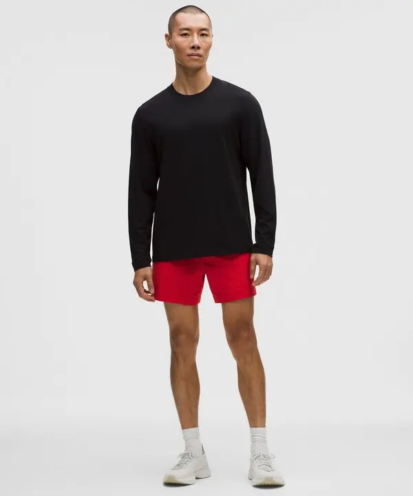 Lululemon Zeroed In Linerless Short 5 - Oxford Red