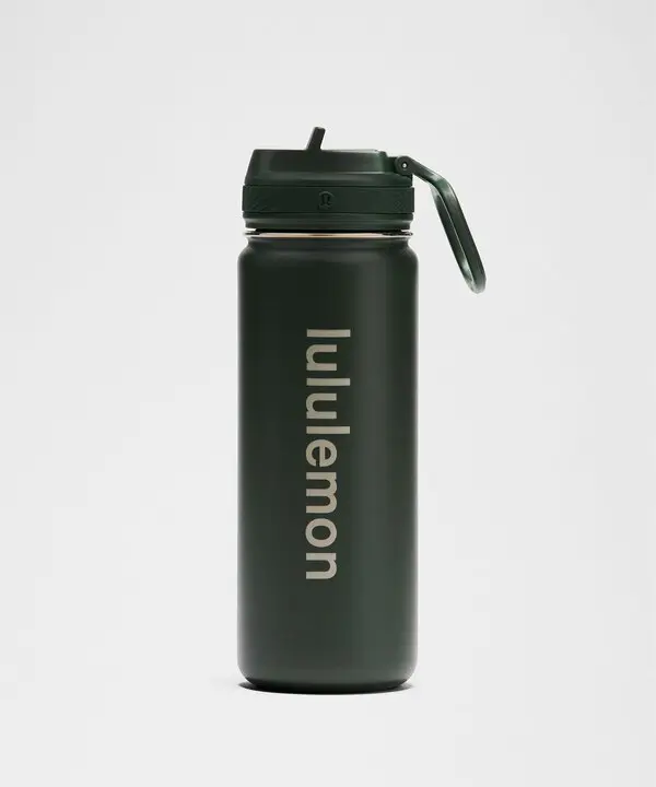 Lululemon Back To Life Sport Bottle 18oz - Rainforest Green