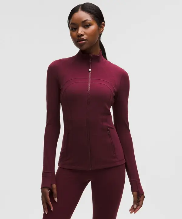 Lululemon Define Jacket - Burgundy Bay