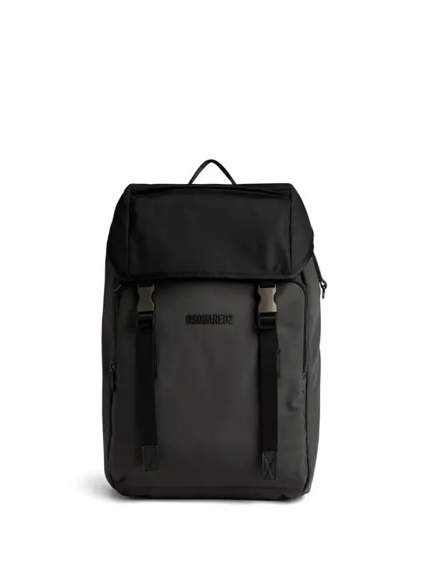 Dsquared2 Logo-lettering Backpack - Black
