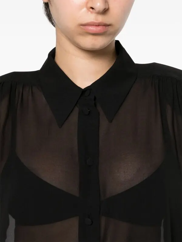 Andamane Chiffon Silk Shirt