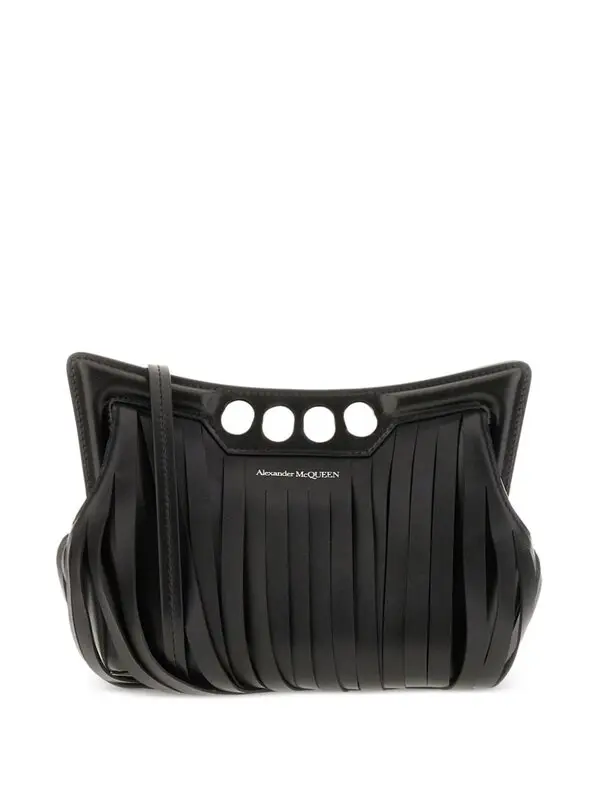 Alexander McQueen Mini The Peak Fringes Bag