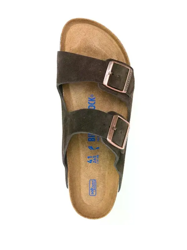 BIRKENSTOCK Arizona Leather Sandals - Brown