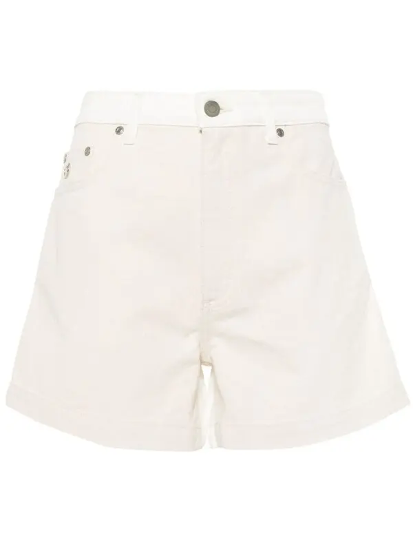 Stella McCartney Two-tone Denim Shorts